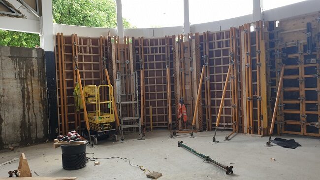 RADIUS FORMWORK - A M Formwork
